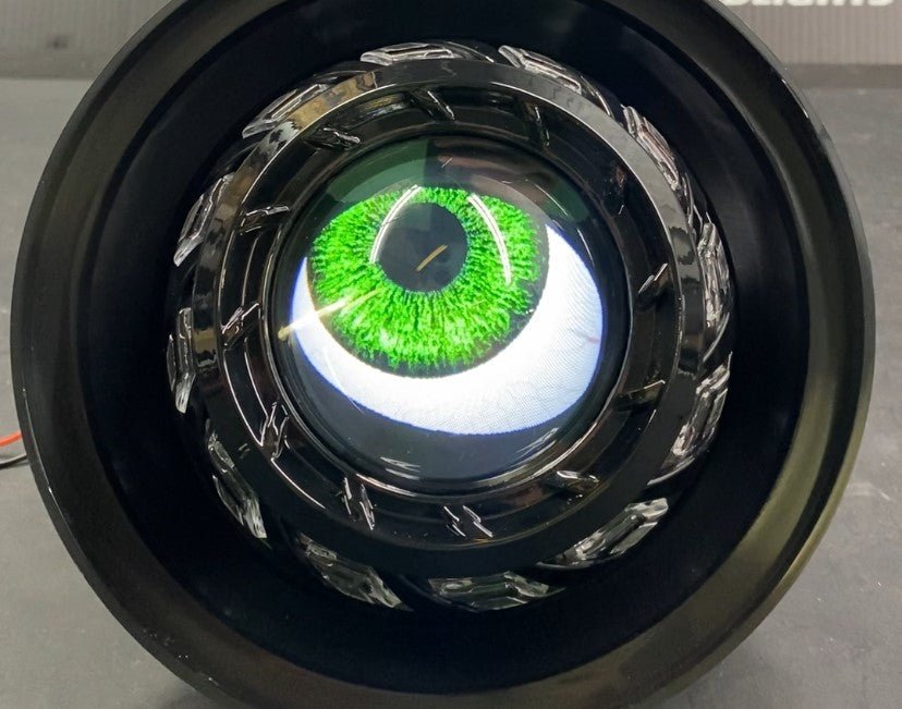 Digital Devil Eye Custom Headlights| Animated Eyeball lights ...